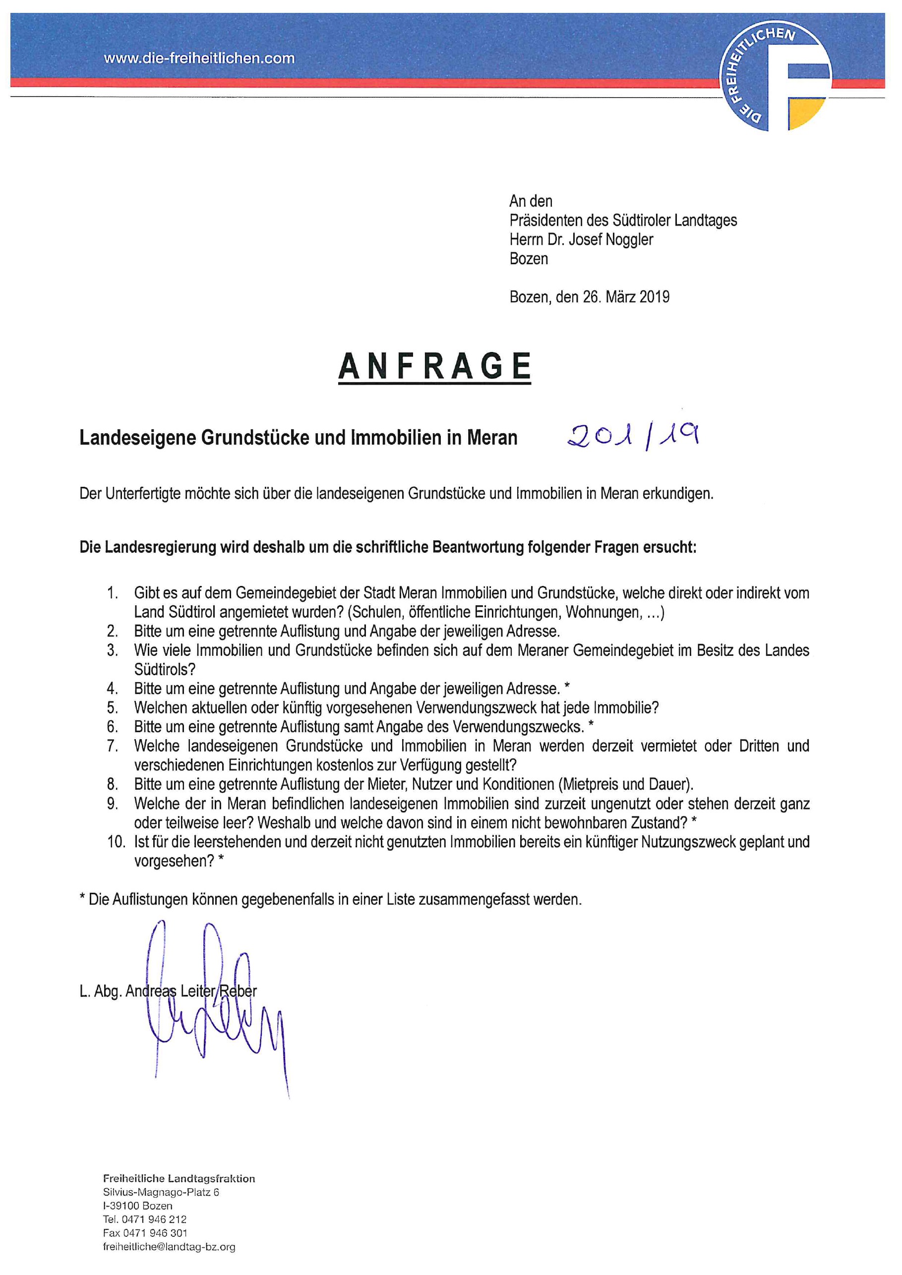 Anfrage | Landeseigene Grundstücke und Immobilien in Meran | Die ...